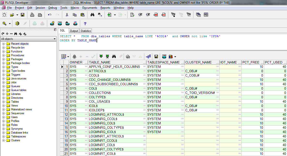 Oracle Sql Get All Table Names Infoupdate